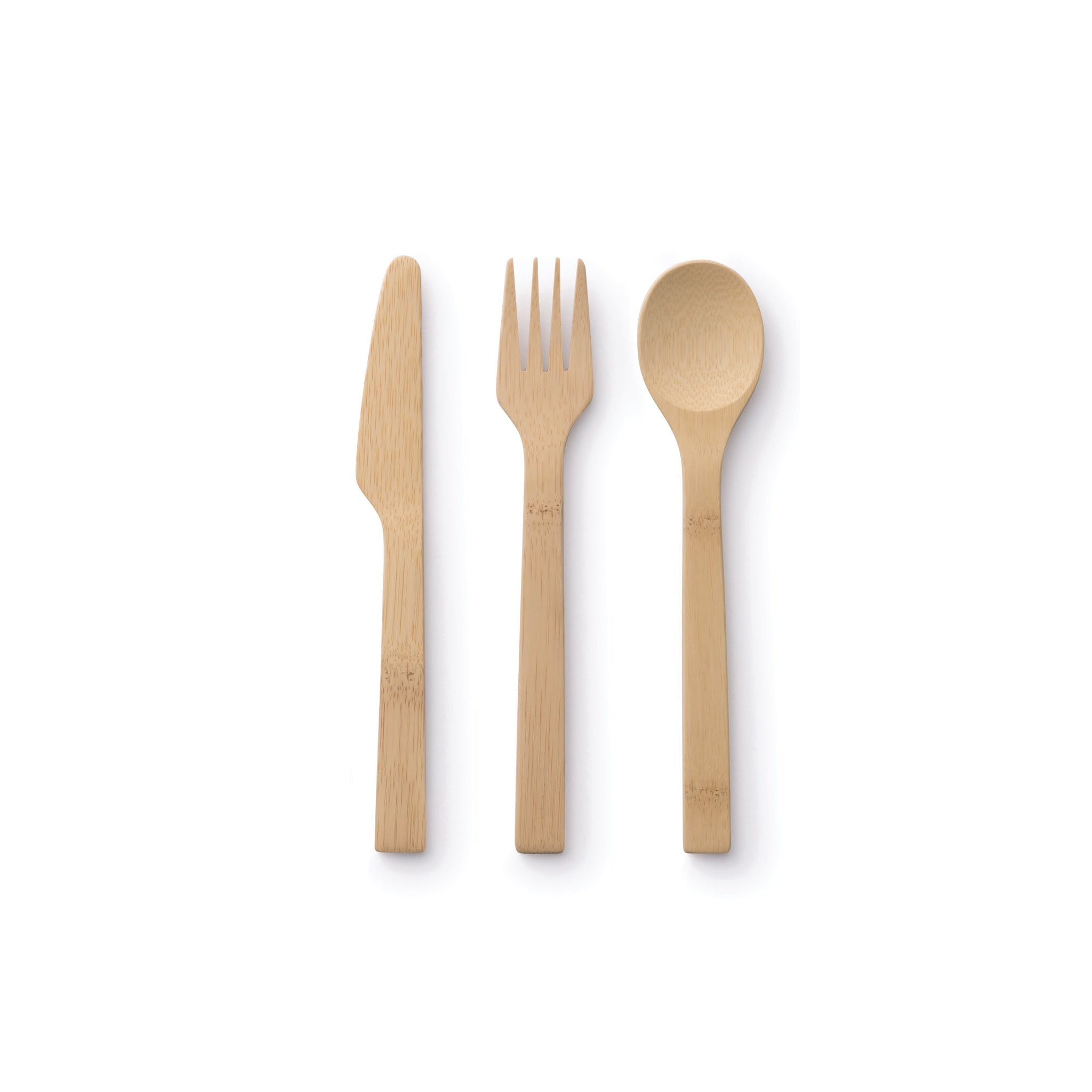 Bamboo Cutlery Set: Spoon, Knife & Fork | bambu®